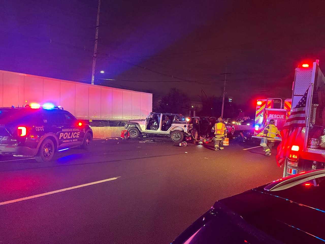 Driver Killed, Others Injured In Route 17 Multi-Car Crash In Hasbrouck ...