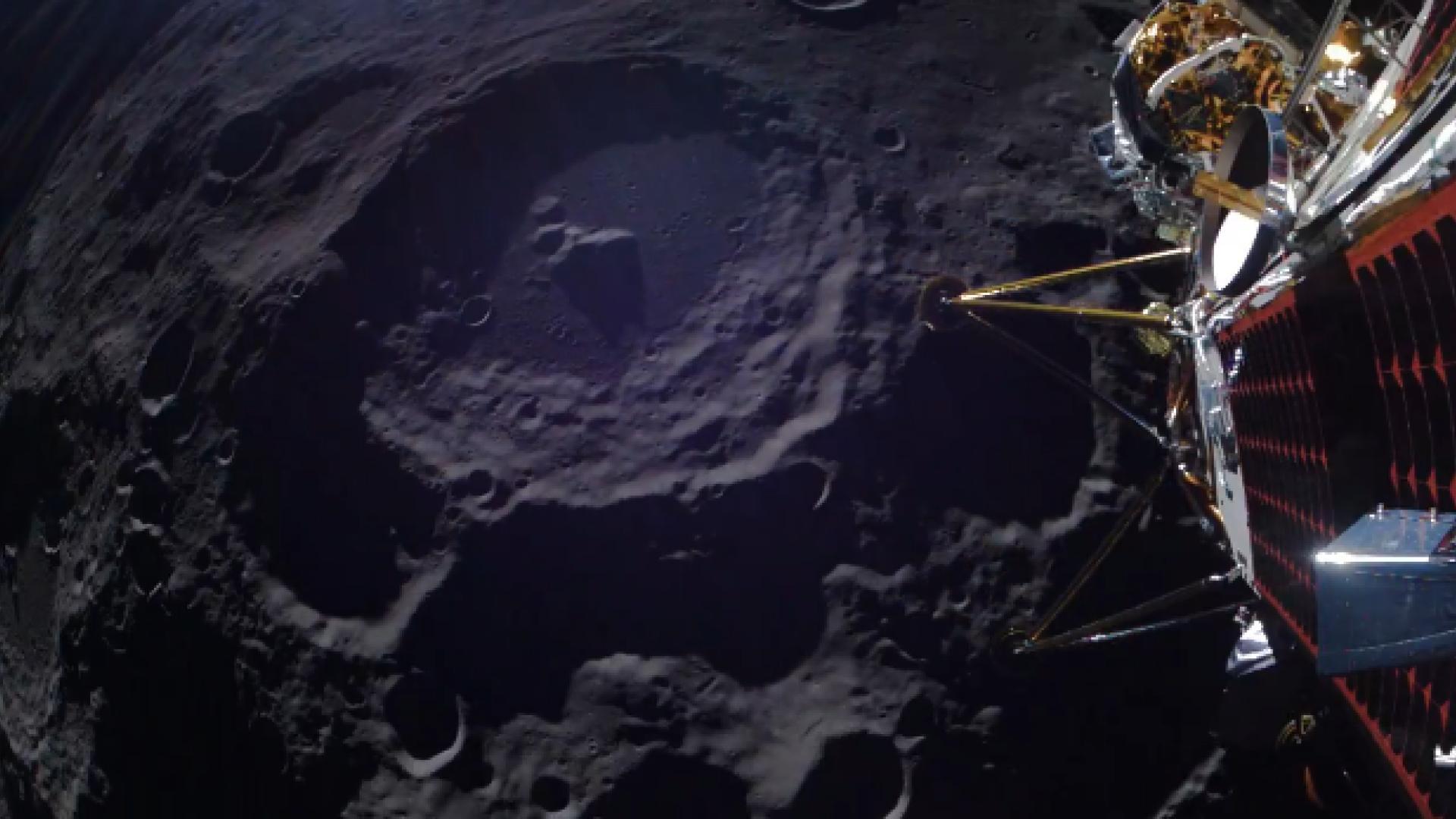 La misión de Athena llega a su fin tras alunizar de lado en la Luna ...