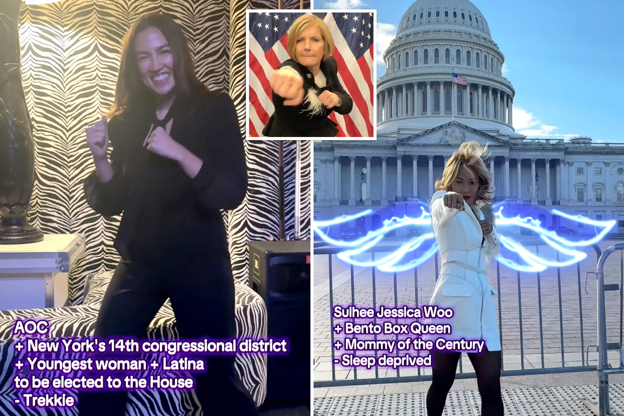 AOC, other Dem congresswomen roasted over cringey ‘Choose your fighter ...