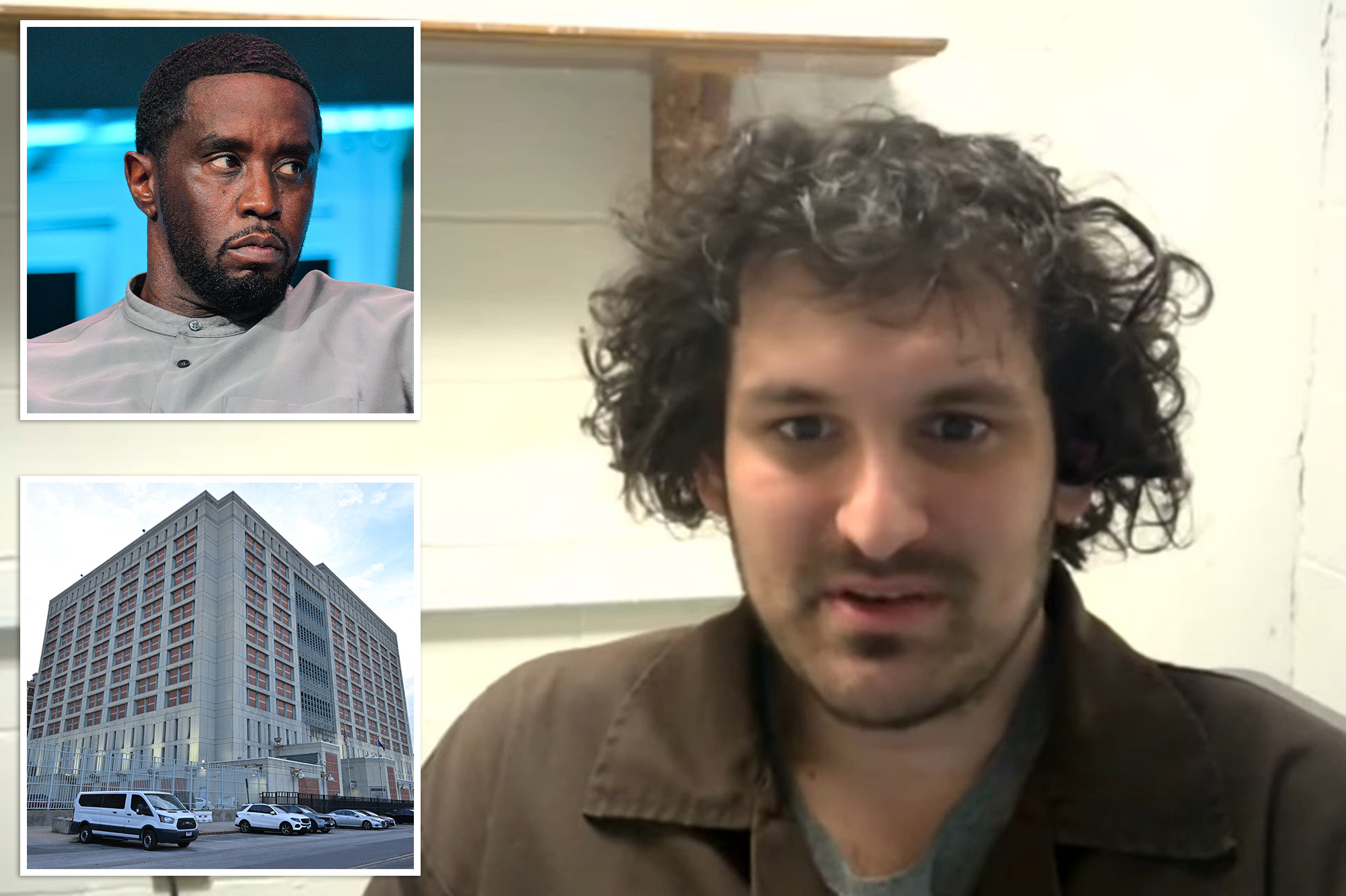 Sam Bankman-Fried says cell-block mate Diddy is ‘always kind’ to him in NYC lockup — where Luigi ...