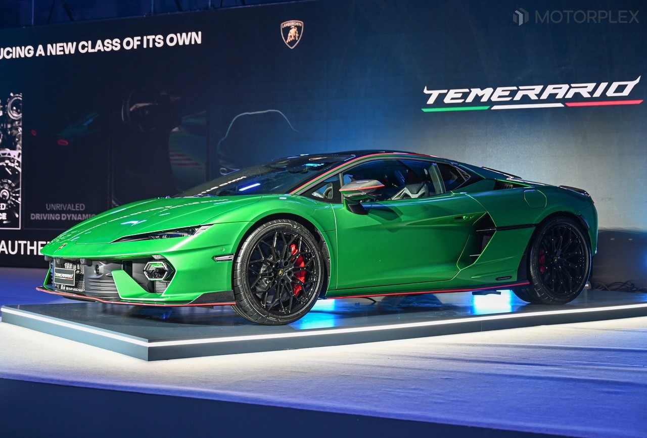 [모플포토] 람보르기니 테메라리오 국내 공개, '1만rpm 엔진 탑재'