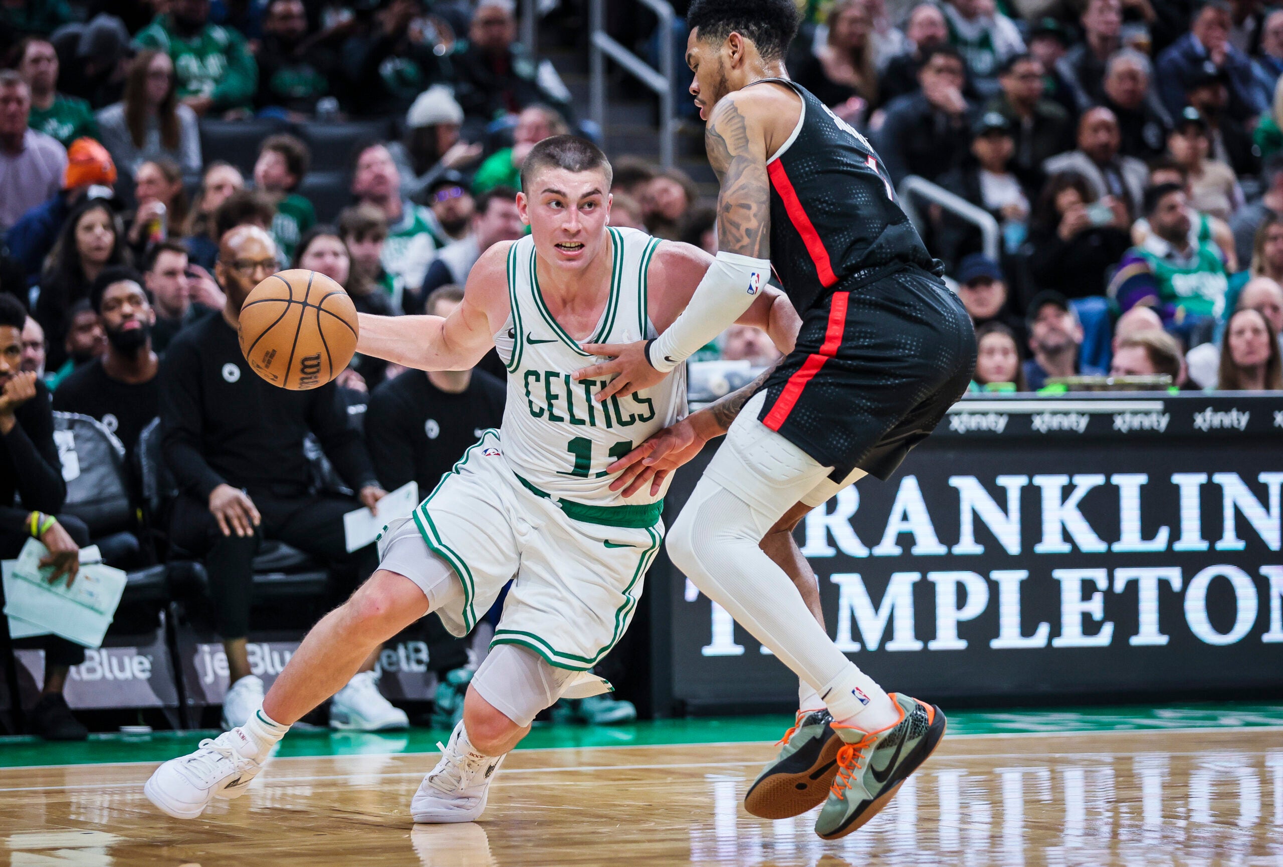 Payton Pritchard gives his reasoning for not wanting to smash Celtics ...