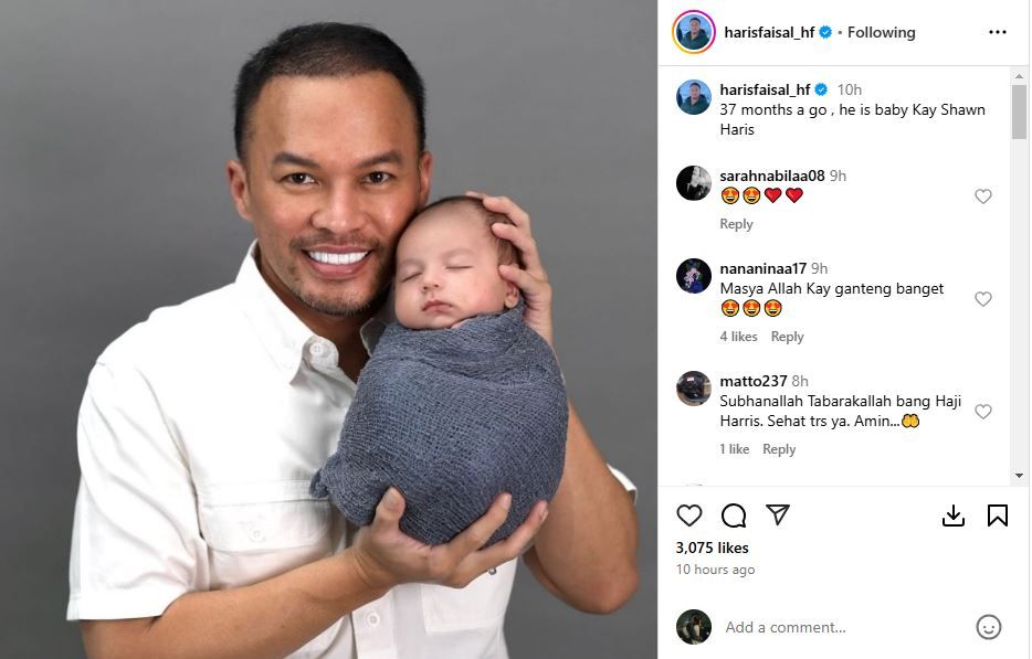 Sempat Dikira Adopsi, Faisal Harris Tunjukkan Anaknya Dari Jennifer ...