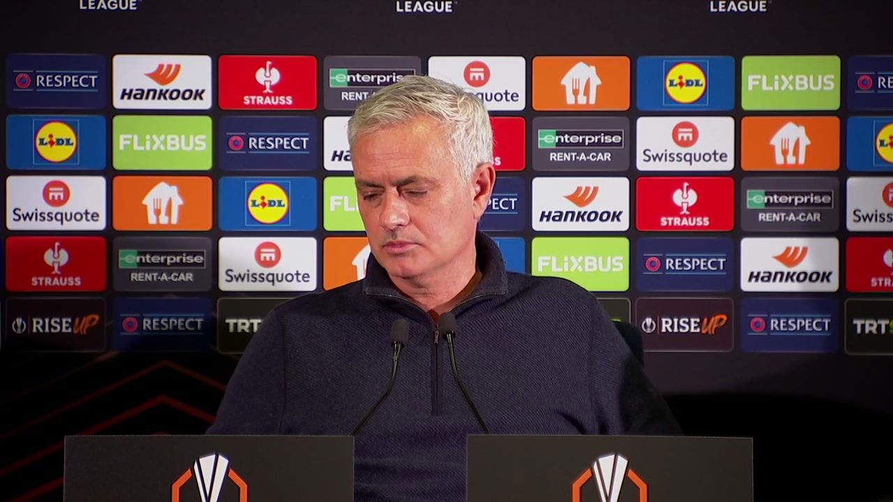 Fenerbahce coach Jose Mourinho on disappointing 3-1 UEL defeat to Rangers