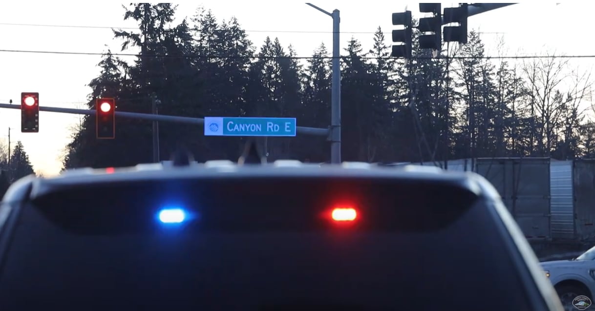 Emphasis patrols focus on changing driver behavior on this Pierce Co. road