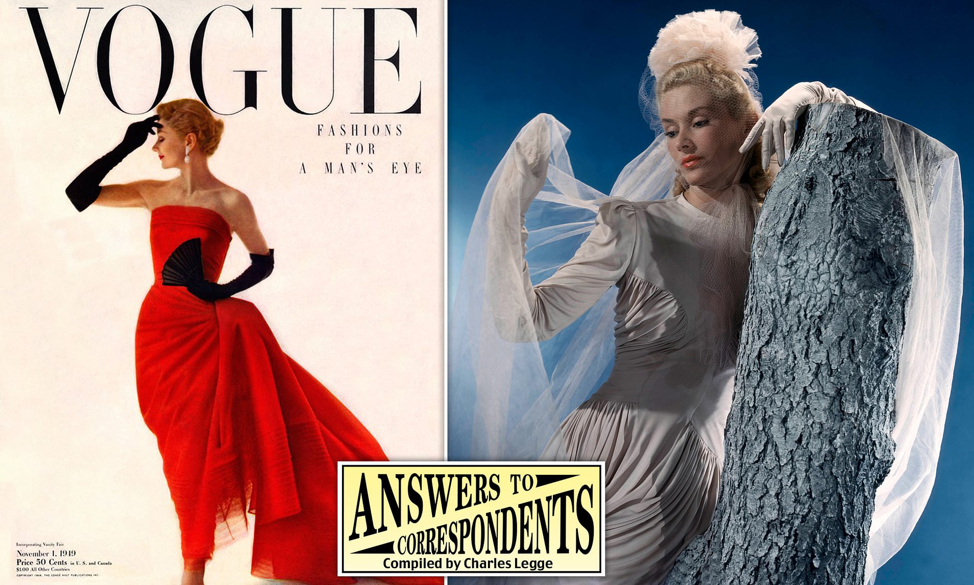 ANSWERS TO CORRESPONDENTS: Who was the first fashion model?