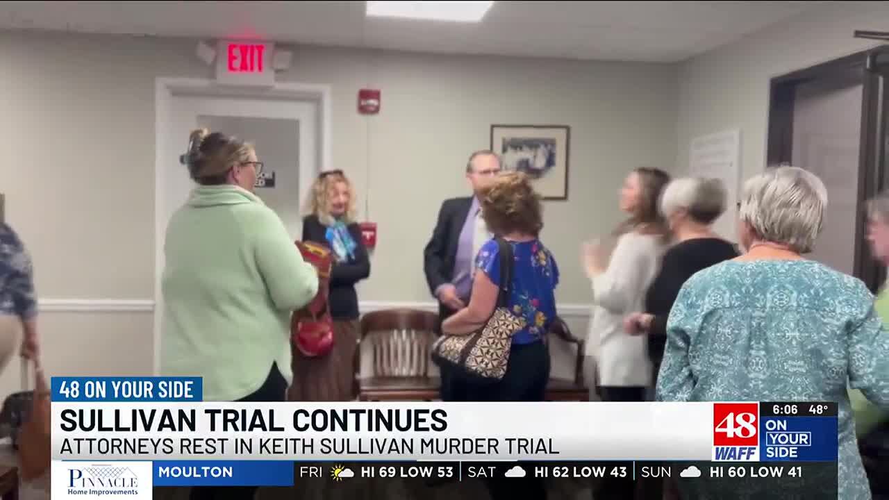 Defense rests with no witnesses during fourth day of Keith Sullivan murder trial