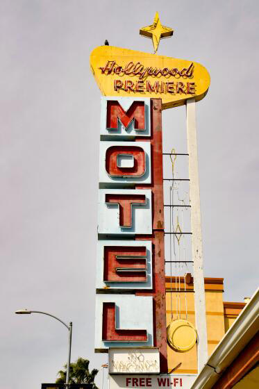 This rundown Hollywood motel gets a shiny new status: L.A. historic ...
