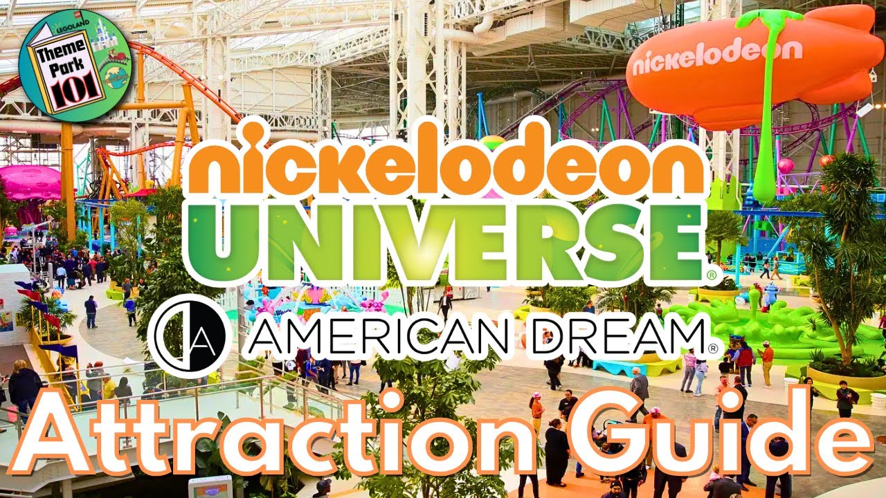 Nickelodeon Universe - American Dream ATTRACTION GUIDE - ALL RIDES ...