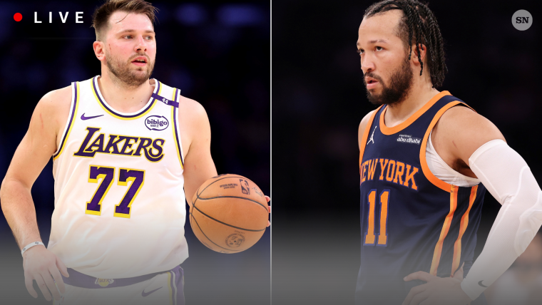 Lakers vs. Knicks live score, updates, highlights from 2025 NBA game