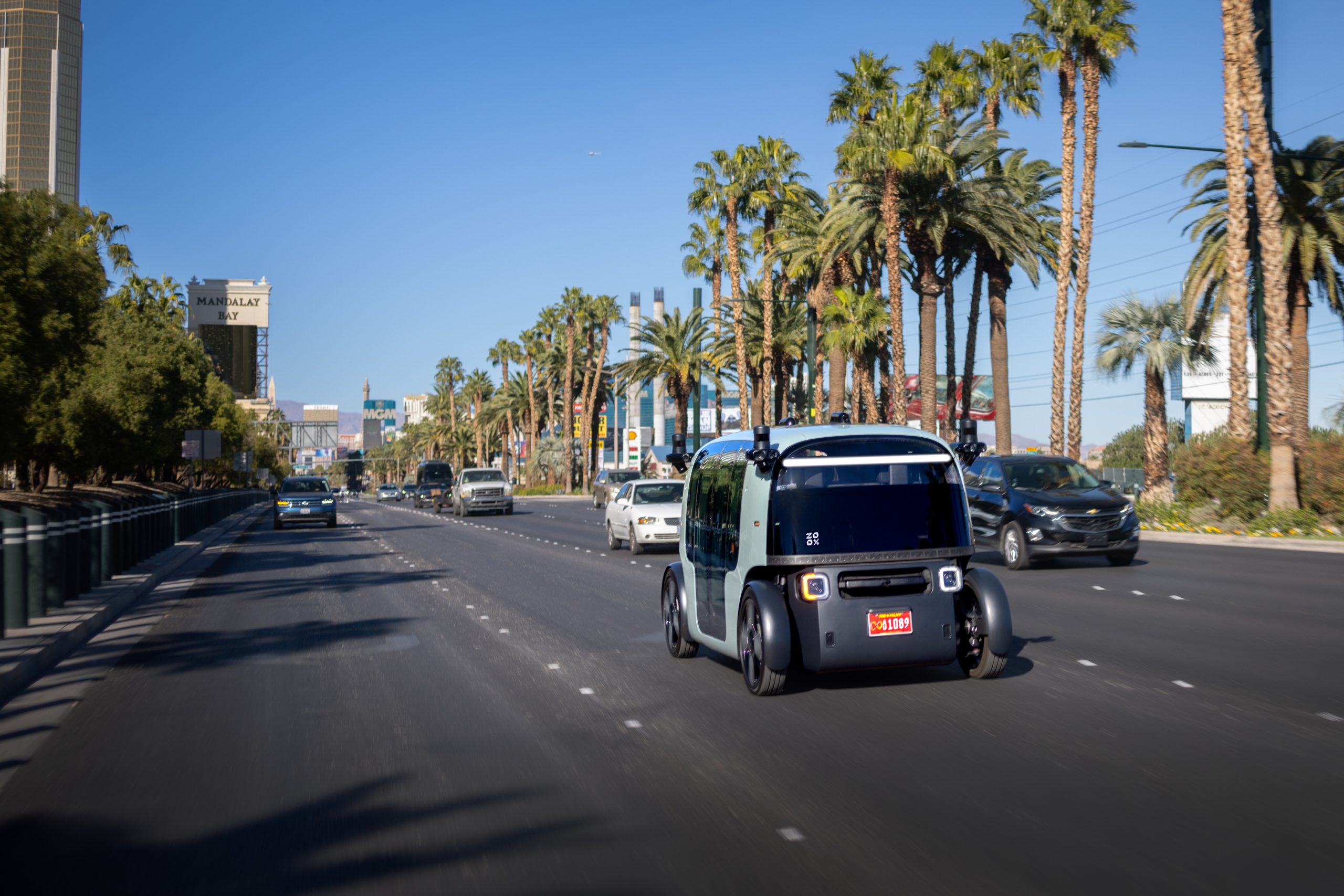 Fleet of Amazon-backed self-driving taxis will soon hit the Las Vegas ...