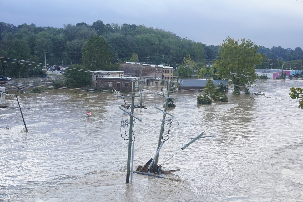 Staggering photos show heavy damage to North Carolina rivers from ...