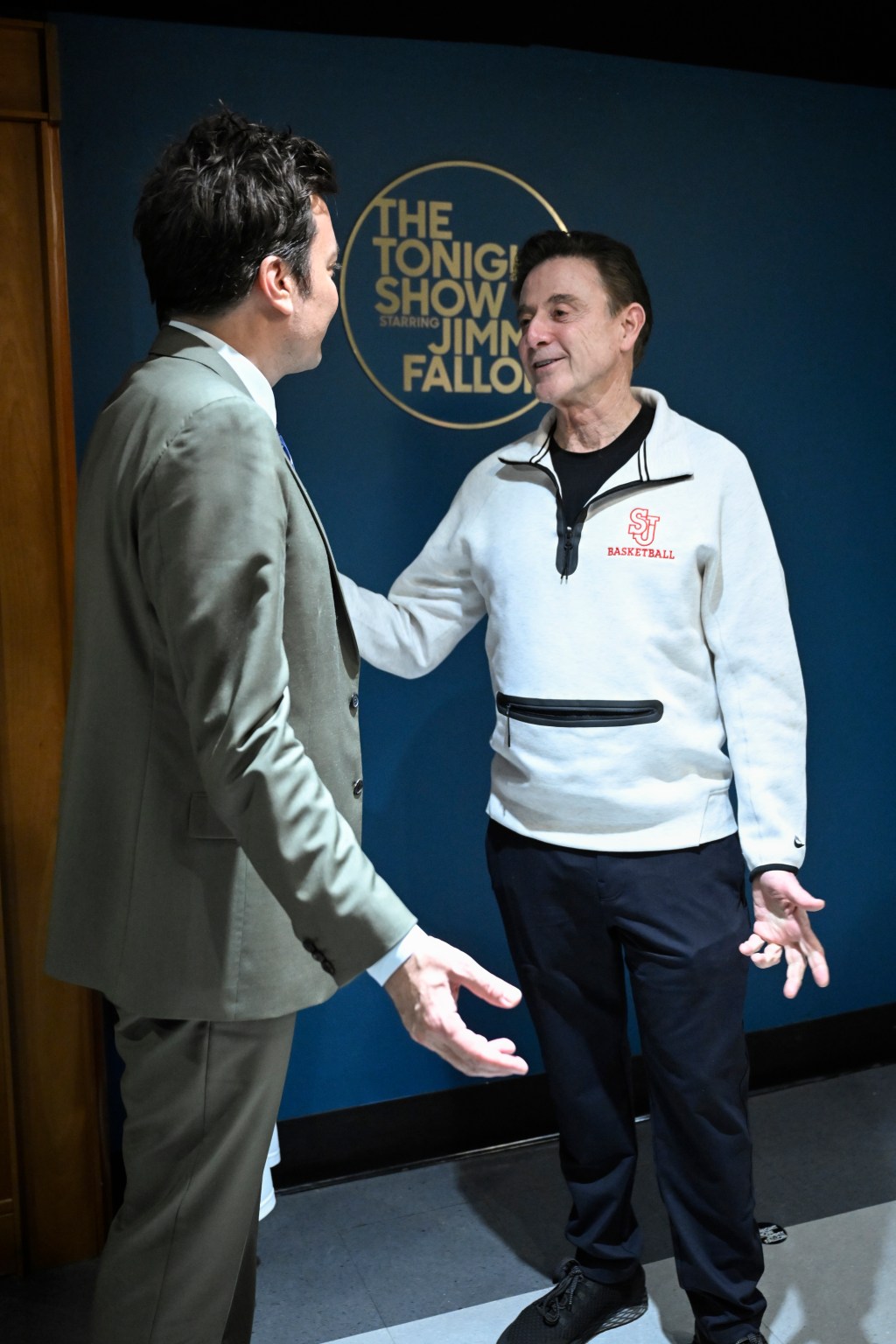 Rick Pitino cuts it up with Jimmy Fallon as St. John’s takes over ...