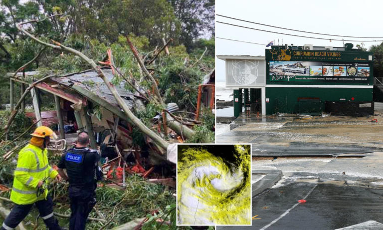 Mass outages caused by Cyclone Alfred to last for over a WEEK