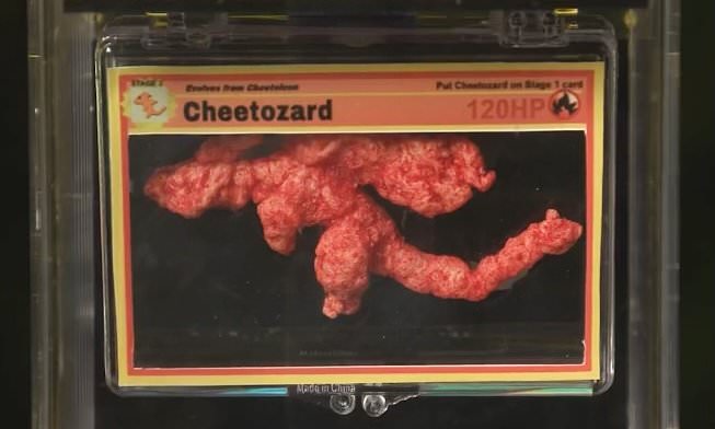 Staggering sum Cheeto shaped like a Pokémon sold for at auction
