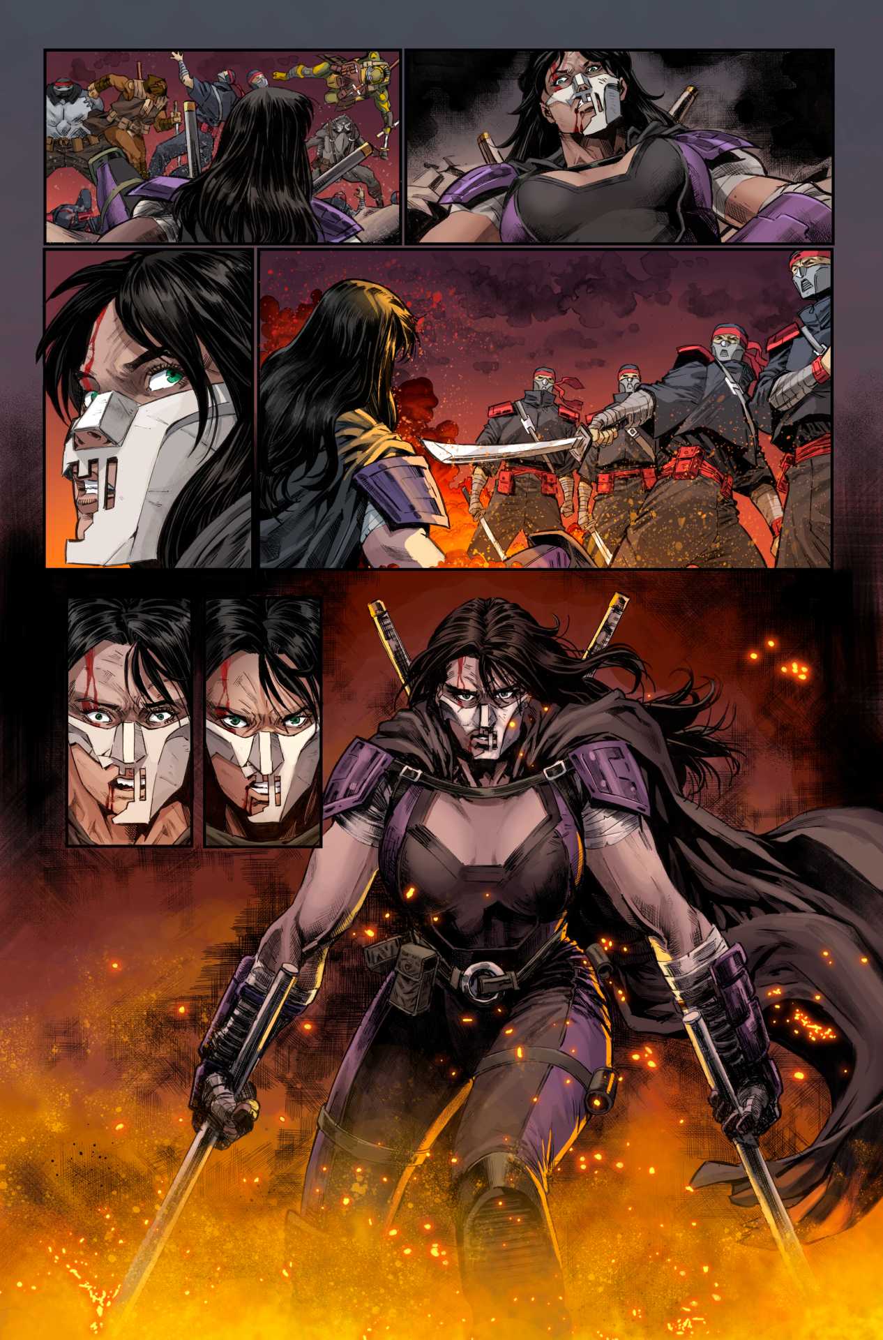 EXCLUSIVE: Casey Jones Brings the Action in The Last Ronin Final