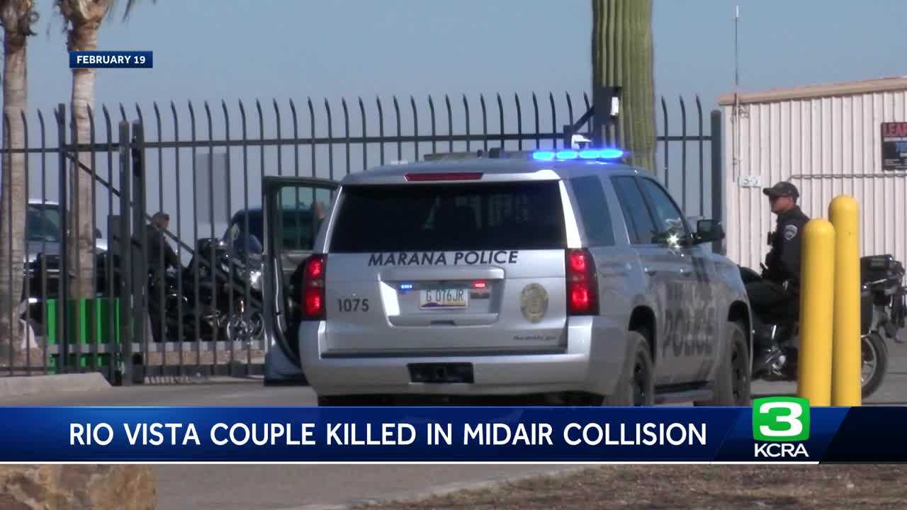Rio Vista couple identified as victims killed in fiery Arizona plane crash