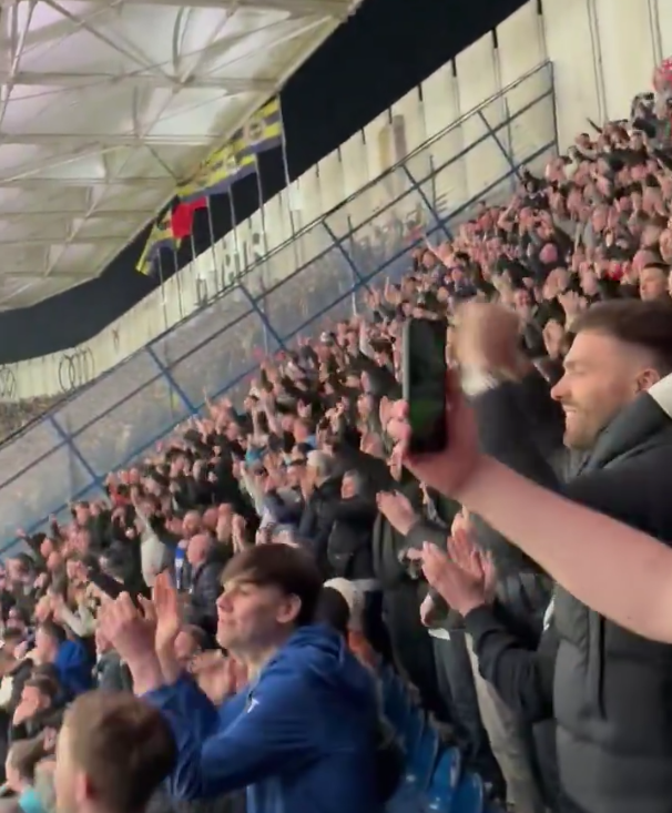 Leeds United promotion hero spotted in jubilant Rangers away end scenes ...