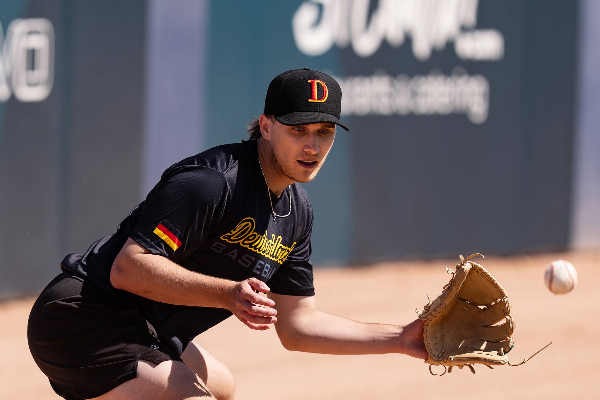 Jaden Agassi verpasst mit Deutschlands Baseballteam die WM