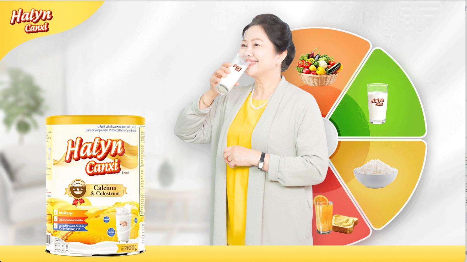 Halyn Canxi - ทางเลือกด้านสุขภาพสำหรับผู้สูงอายุ