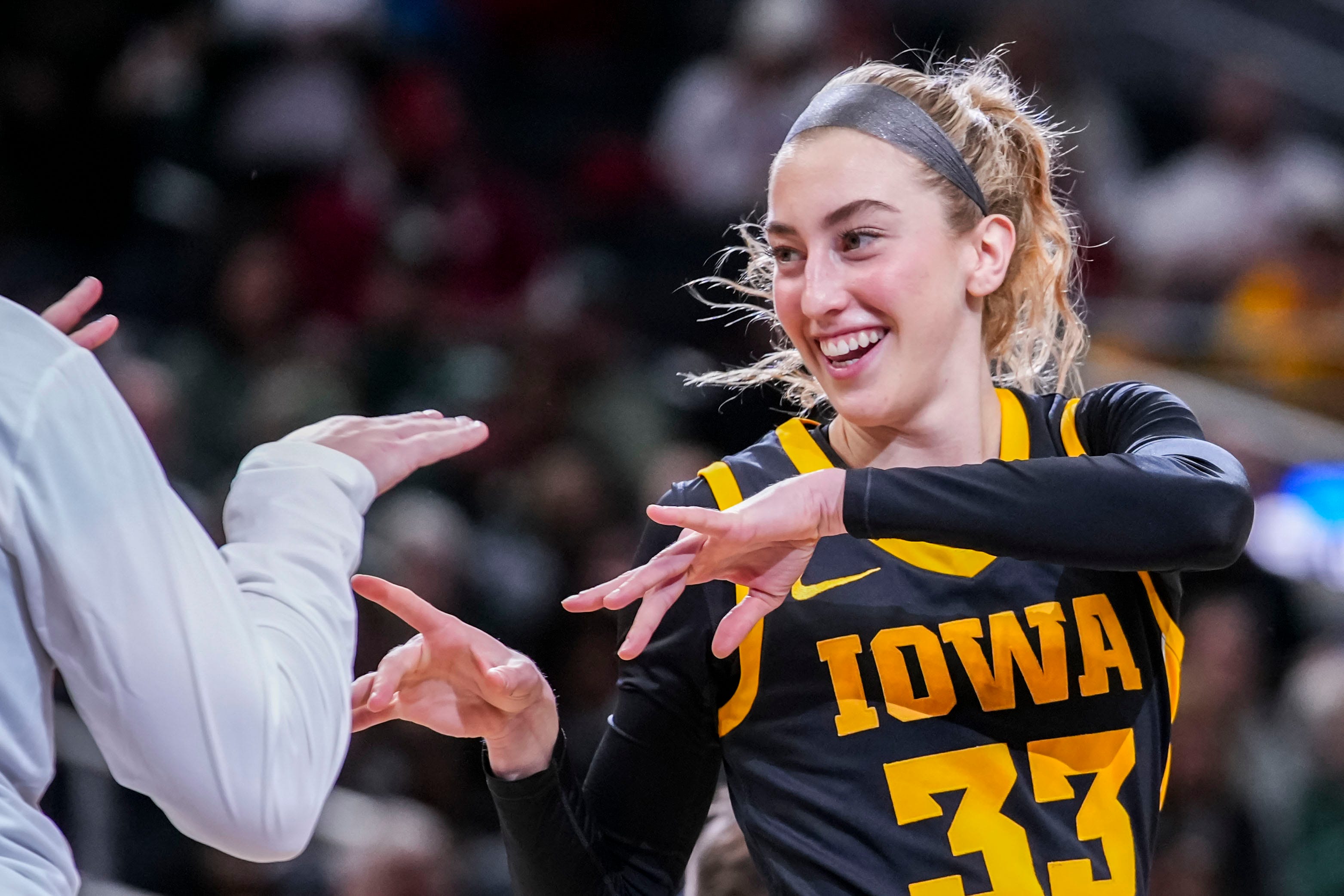 Iowa women's basketball's Lucy Olsen bolsters Washington Mystics' WNBA ...