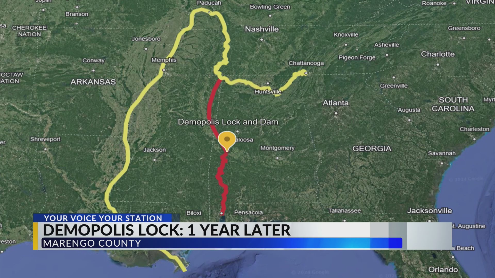 Your Voice Your Station: One year after Demopolis Lock concrete failure ...