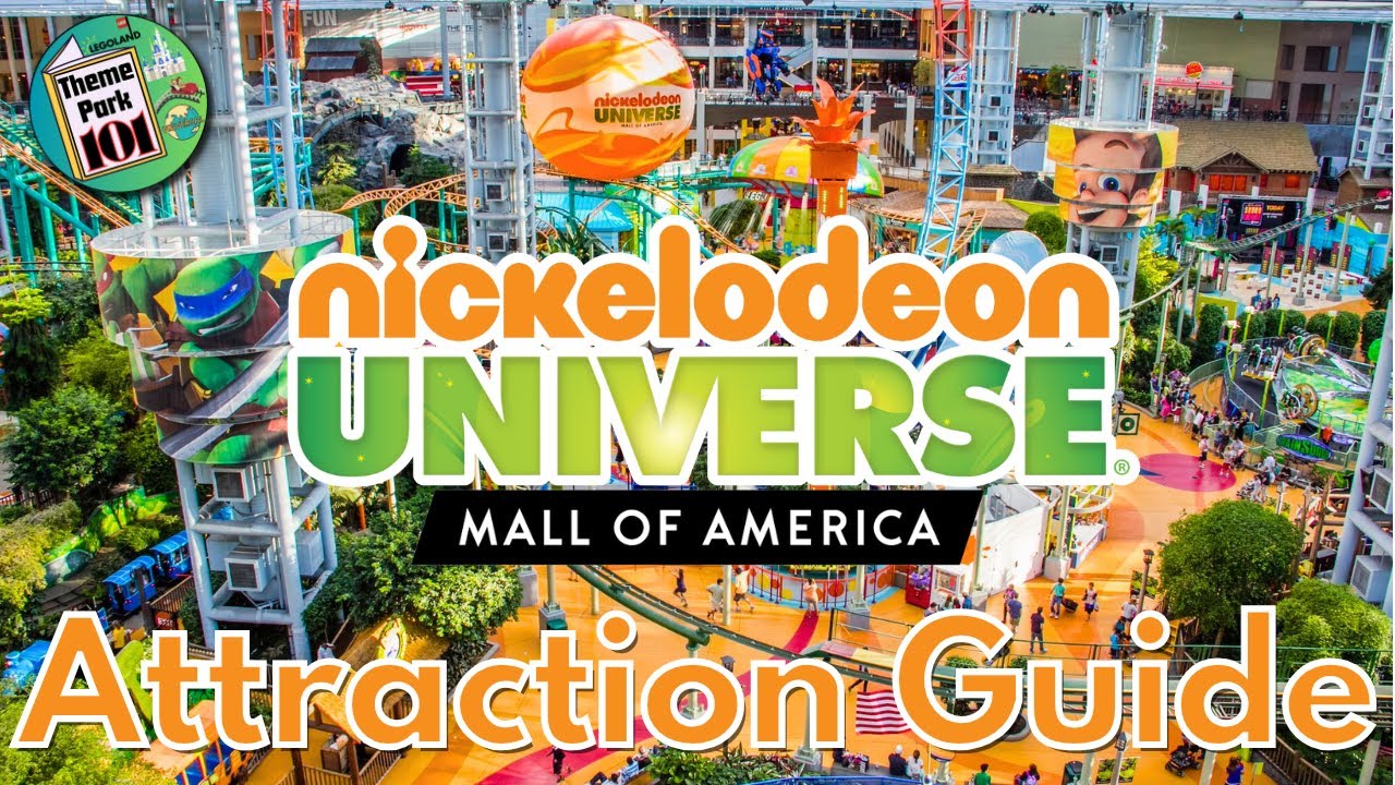 Nickelodeon Universe - Mall of America ATTRACTION GUIDE - ALL RIDES ...