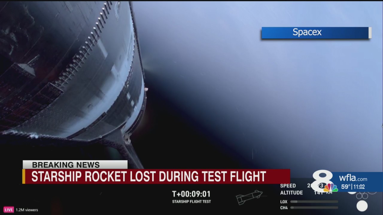 SpaceX debris from Starship explosion impacts flights in Florida