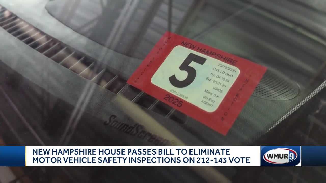 New Hampshire House passes bill to eliminate motor vehicle safety ...