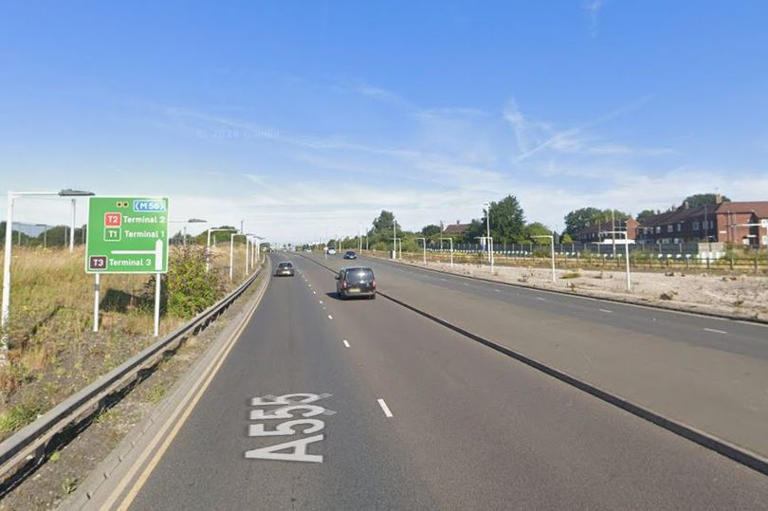 A555 Manchester Airport Relief Road improvements planned in major £2.5m ...