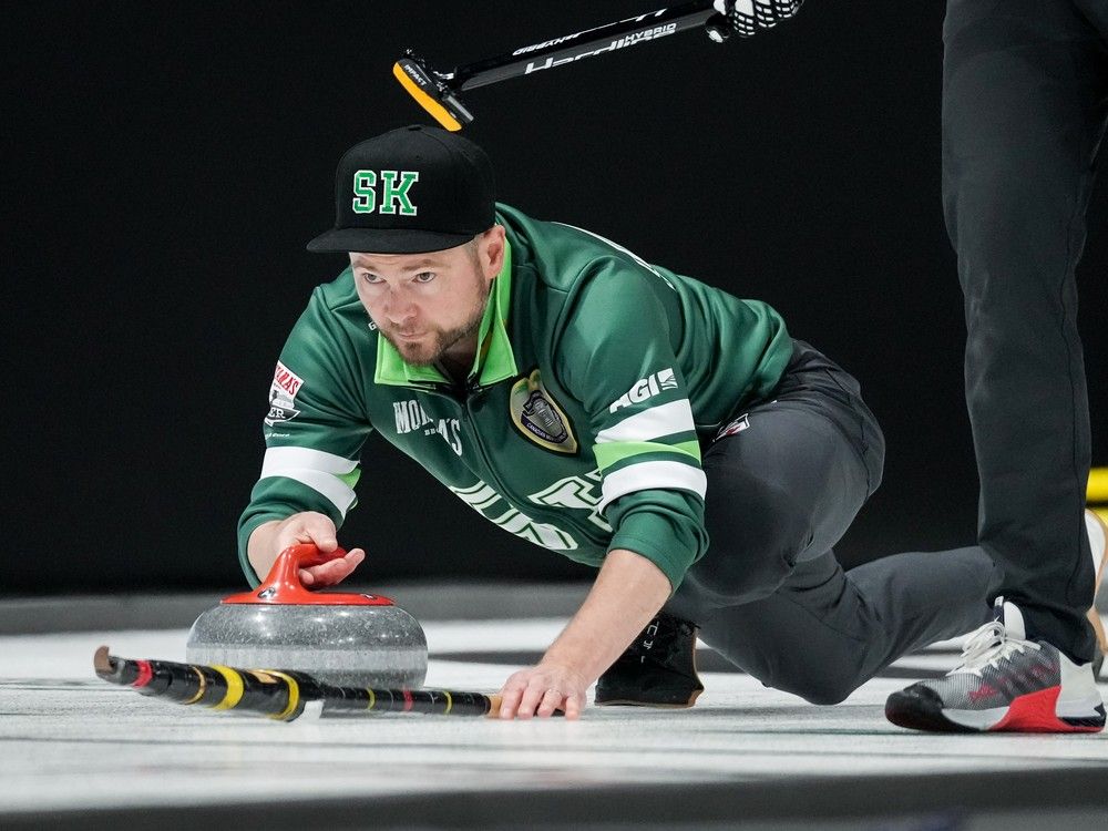 Brier: Saskatchewan’s McEwen finishes second in Pool B after loss to Jacobs
