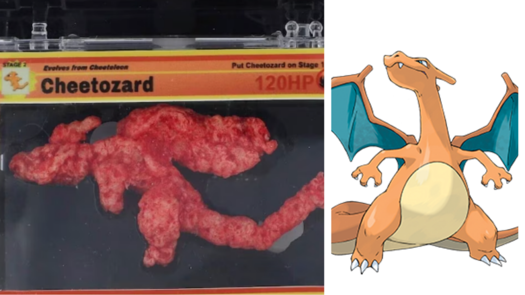 Cheeto Shaped Like a Pokémon Sells for Almost $88,000 at Auction