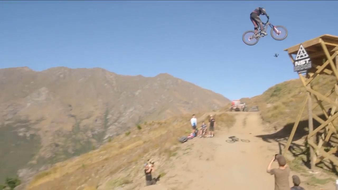 Insane bike skills on show as Inaugural Natural Selection Tour event takes place in New Zealand