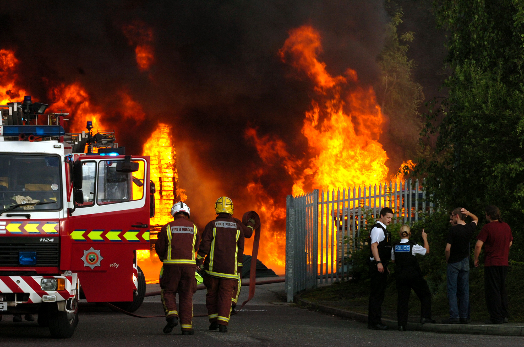 Beighton scrapyard fire: Firefighters describe scene after reports of ...
