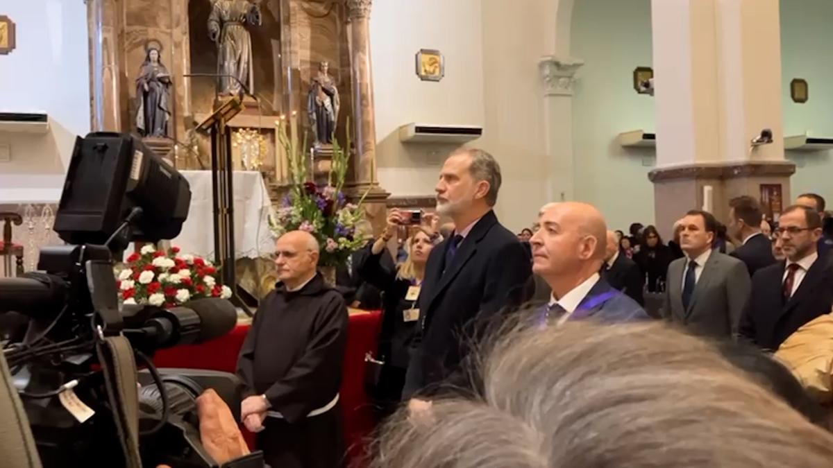 El Rey vuelve a venerar a Jesús de Medinaceli y cumple una tradición de ...