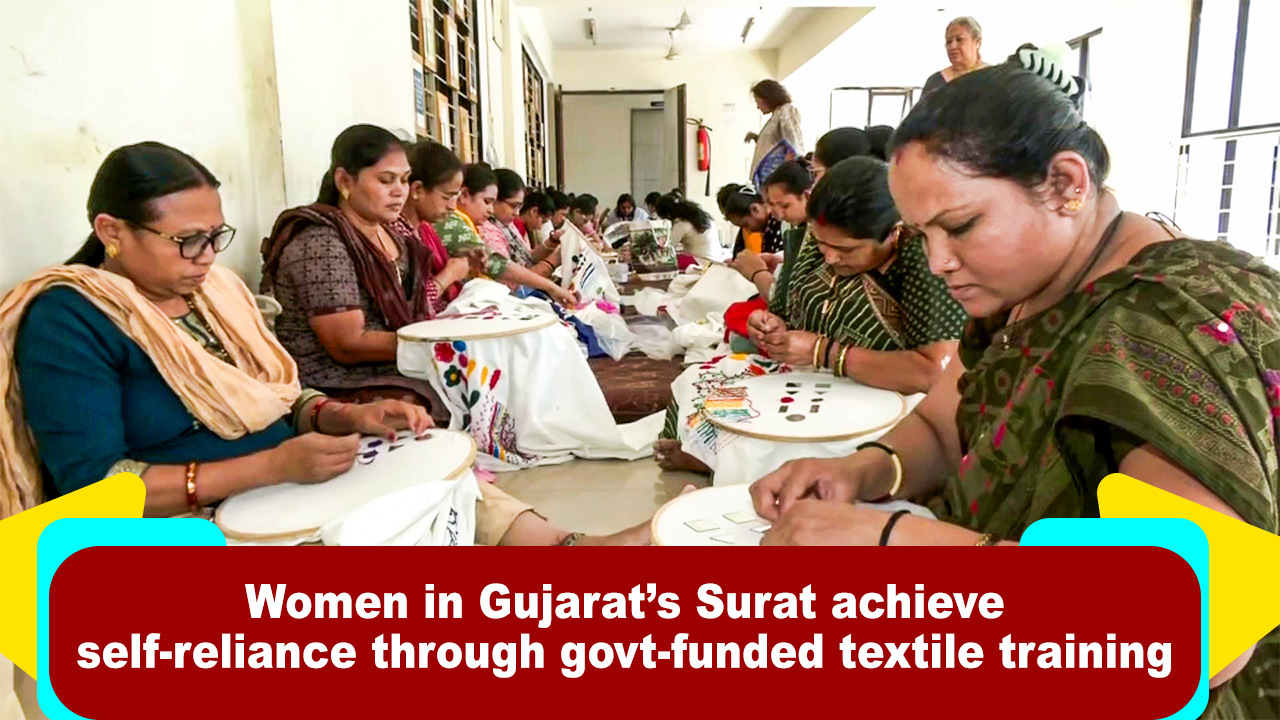 Women in Gujarat’s Surat achieve self-reliance through govt-funded ...
