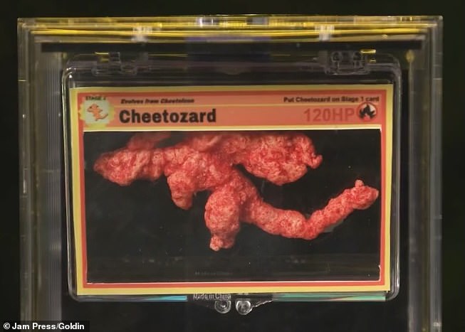 The shocking amount a cheeto shaped like a Pokémon sold for at auction