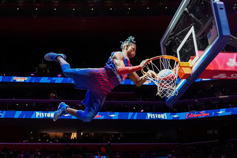 Detroit Pistons Extreme Team keeps fans entertained during game breaks