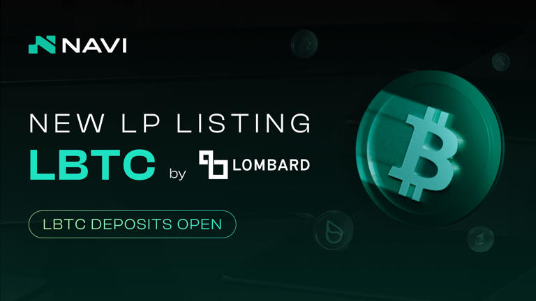 나비 프로토콜(NAVX), 롬바드(Lombard) LBTC 상장…BTCFi 생태계 확장