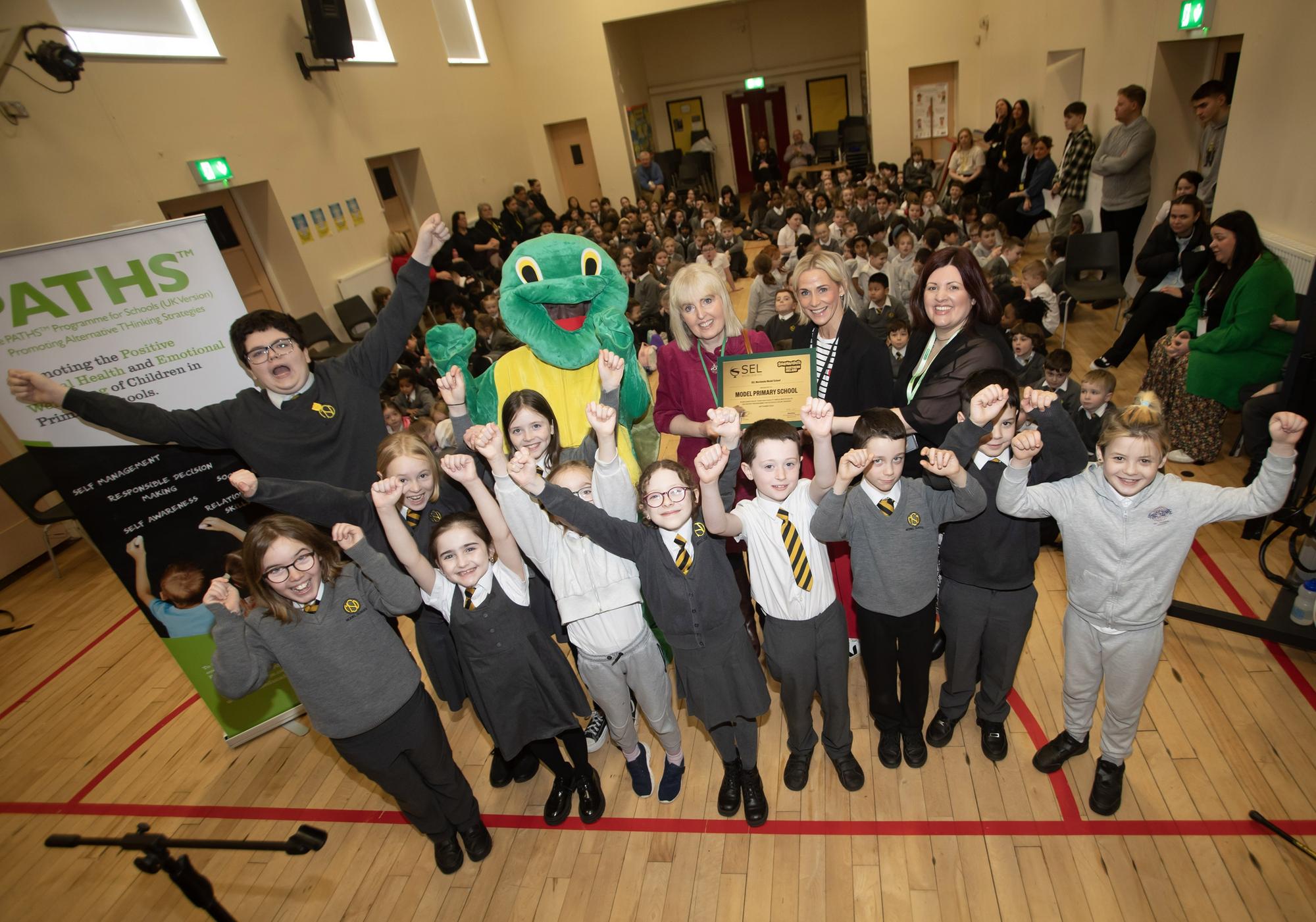 Model Primary School in Derry picks up ‘Paths Programme’ award