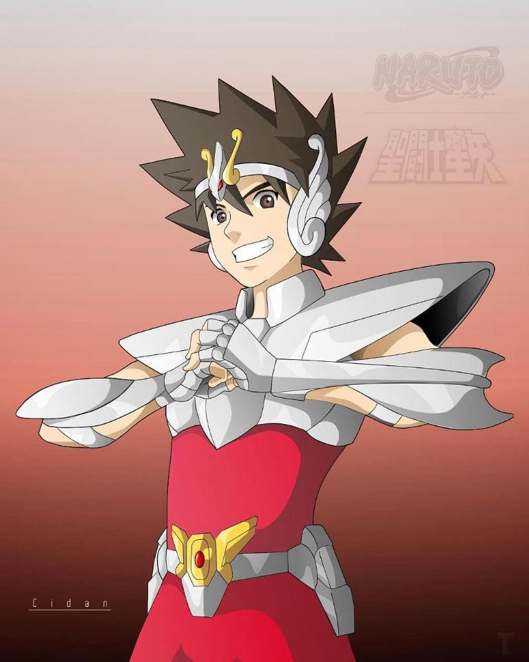 Cómo lucirían Seiya y Shiryu de ‘Los Caballeros del Zodíaco estilo Death Note, gracias a la ...