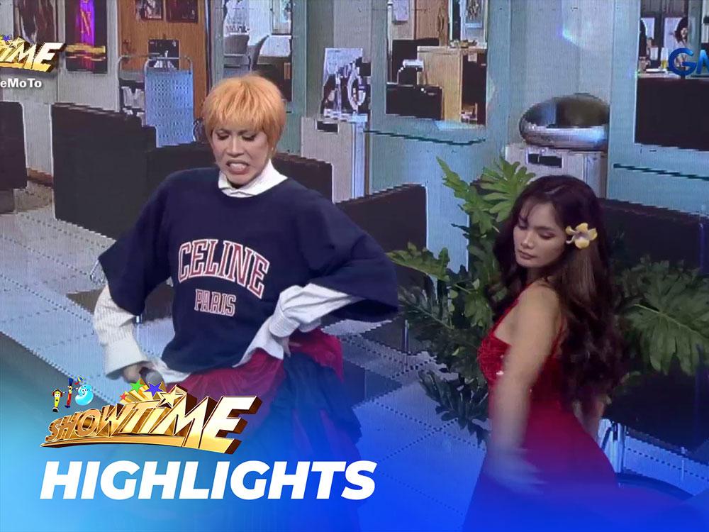 It's Showtime: Vice Ganda at Cianne, nagpasiklaban sa pagiging Spanish ...