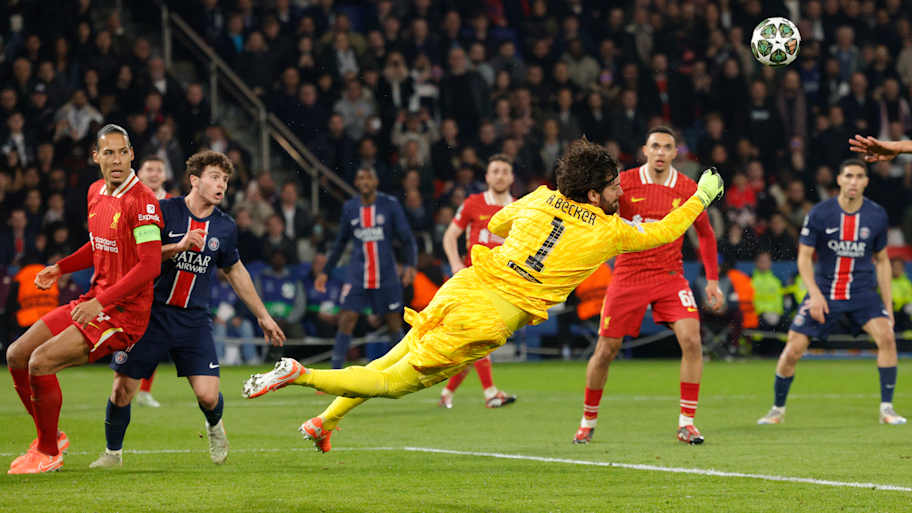 Alisson Becker proves his quality with PSG masterclass