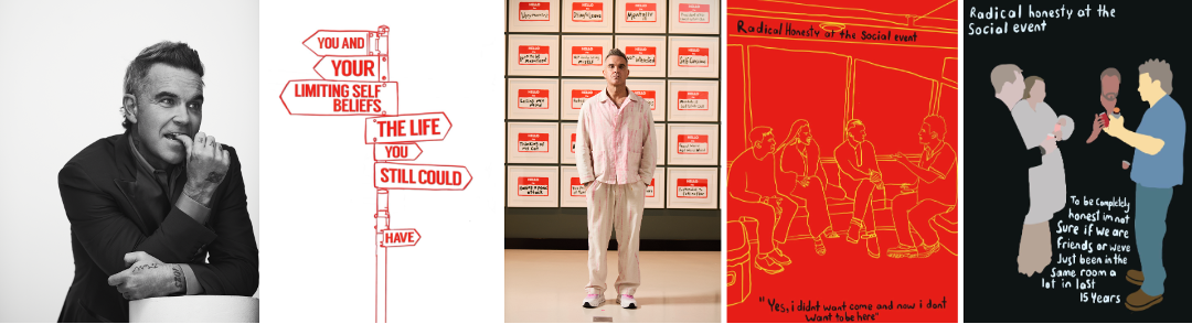 First look at Robbie Williams' new art exhibition at the Moco Museum