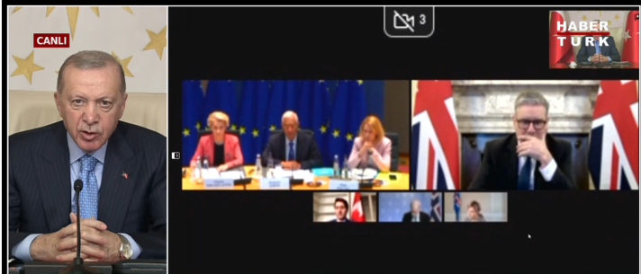 Cumhurbaşkanı Erdoğandan ABye Ukrayna çıkışı