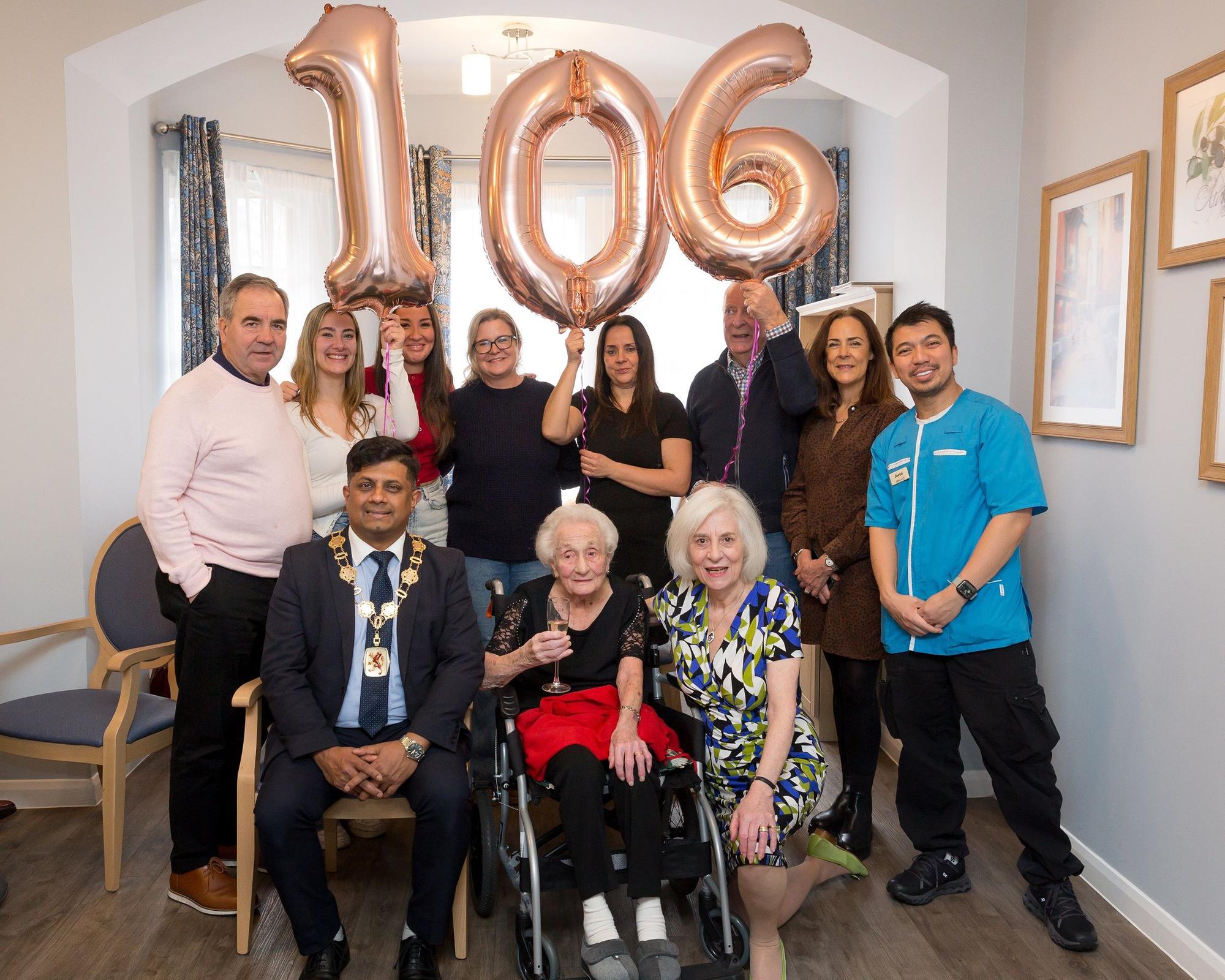 106-year-old Enfield care home resident who loves Tai Chi shares her ...