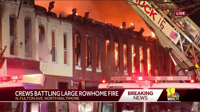 Officials: Illegal occupant activity suspected at West Baltimore fire