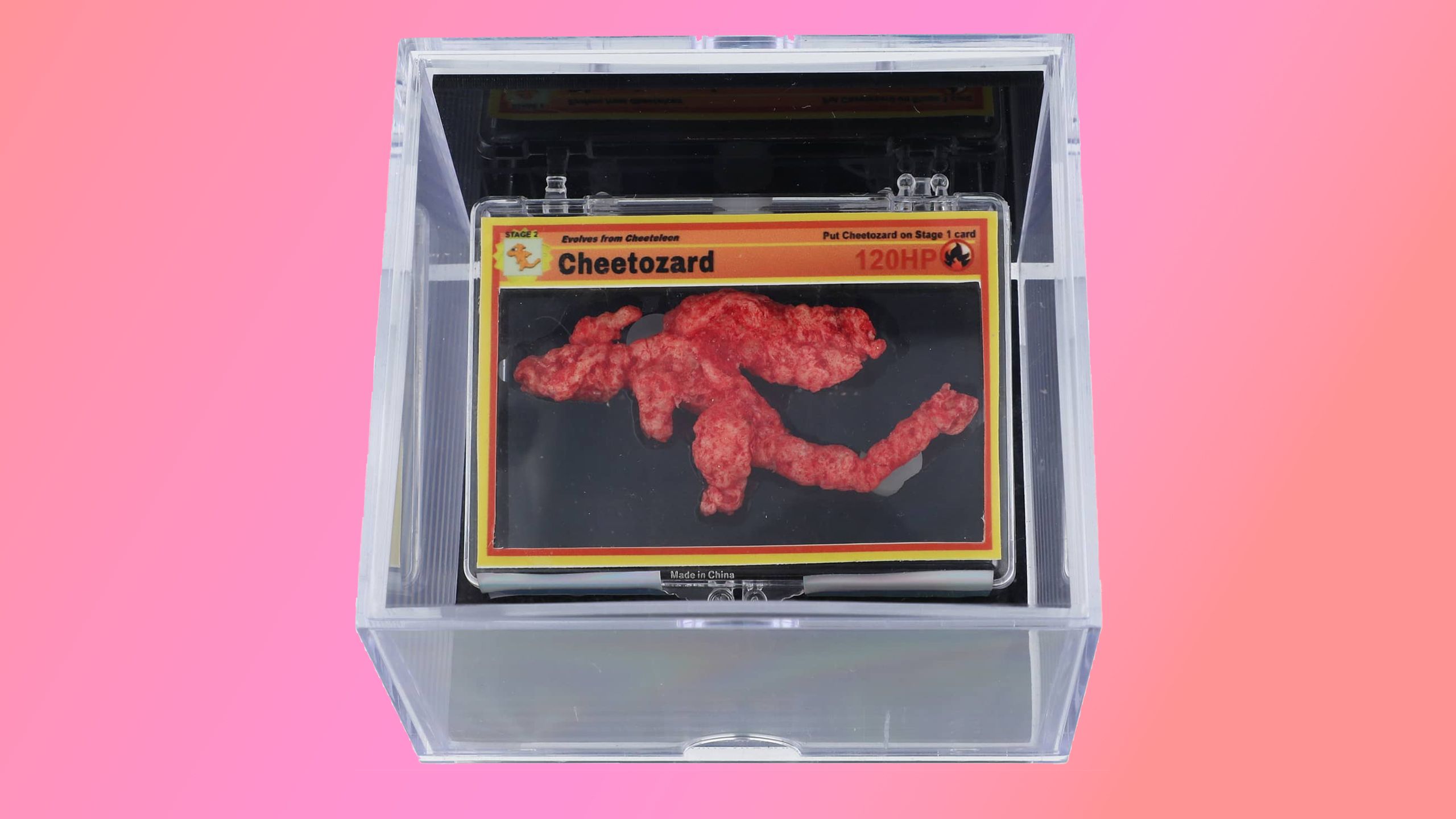 This Pokémon-shaped Cheeto just sold for the price of a luxury car