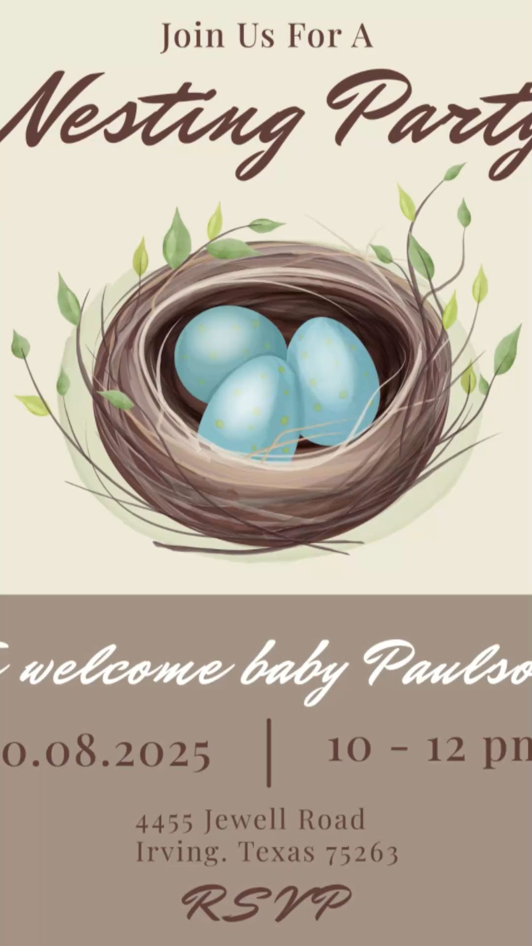 Statt Baby Shower: "Nesting Partys" sind 2025 voll im Trend!