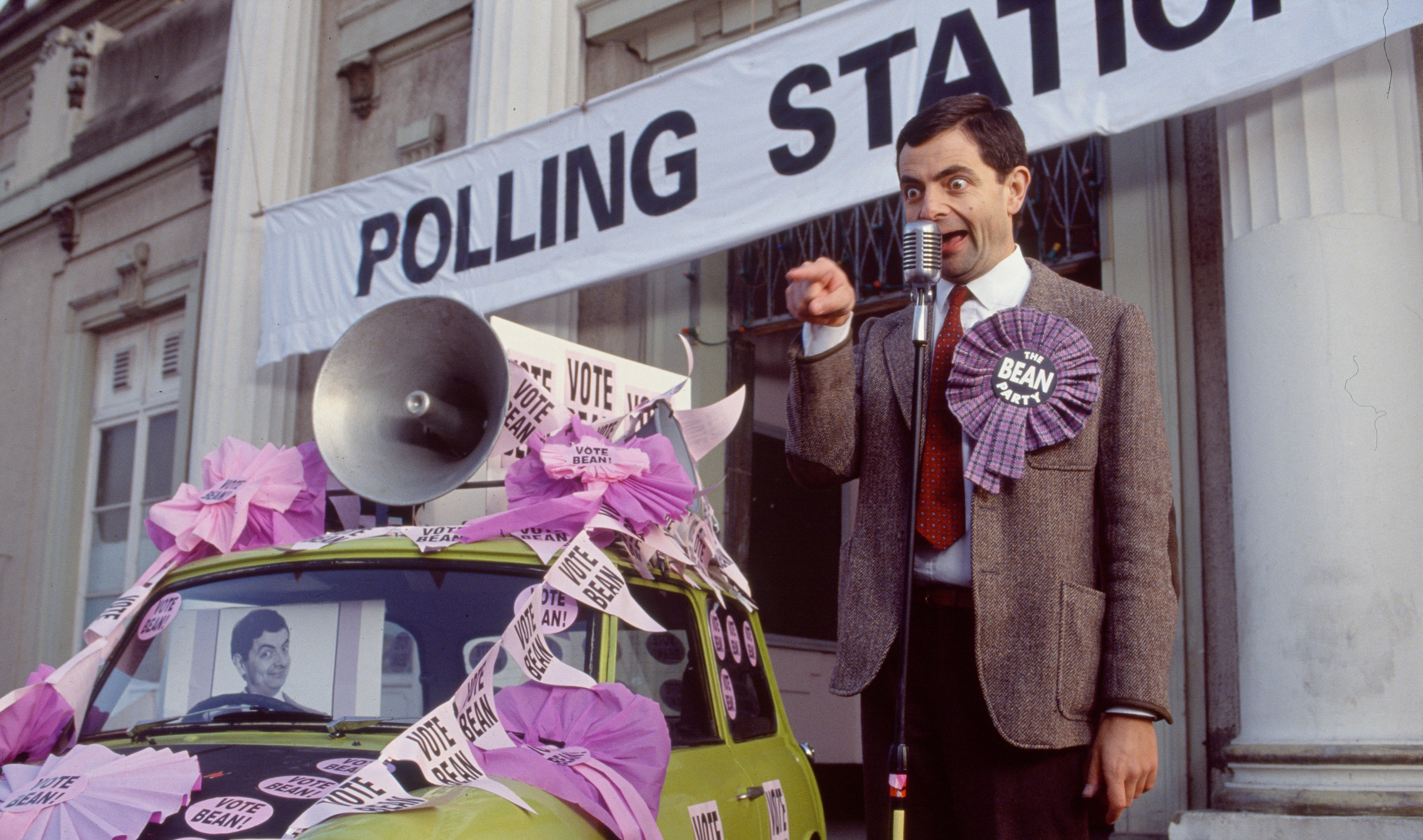 The ever-changing face of Rowan Atkinson